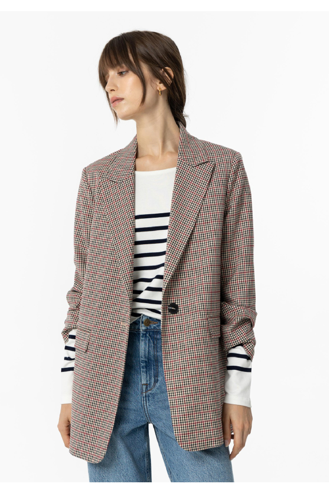 BLAZER A CUADROS - Nurietta Style